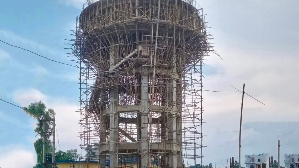 RCC Overhead Water Tank Nepalgunj – Khadka Nirman Sewa Pvt Ltd